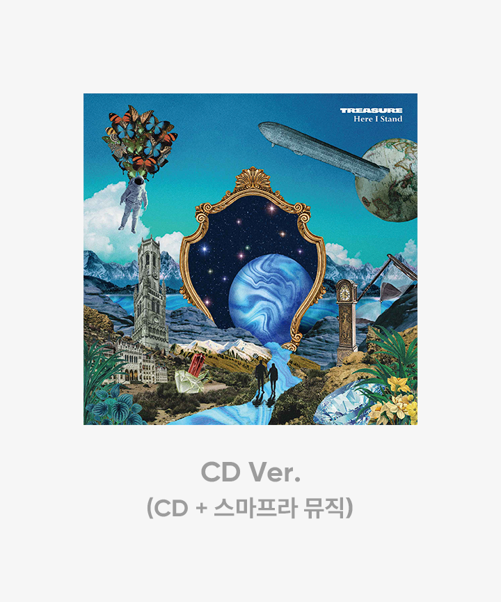 (ONE) TREASURE JAPAN 1st SINGLE [Here I Stand] (CD + Smapra Music) – Memoo